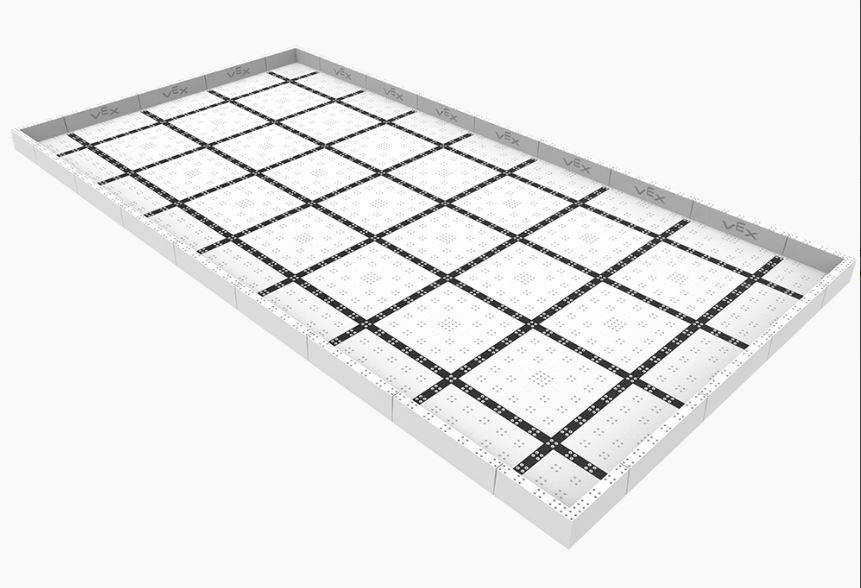 Vexrobotics: VEX IQ Challenge Full Field Perimeter & Tiles (228-2550 ...