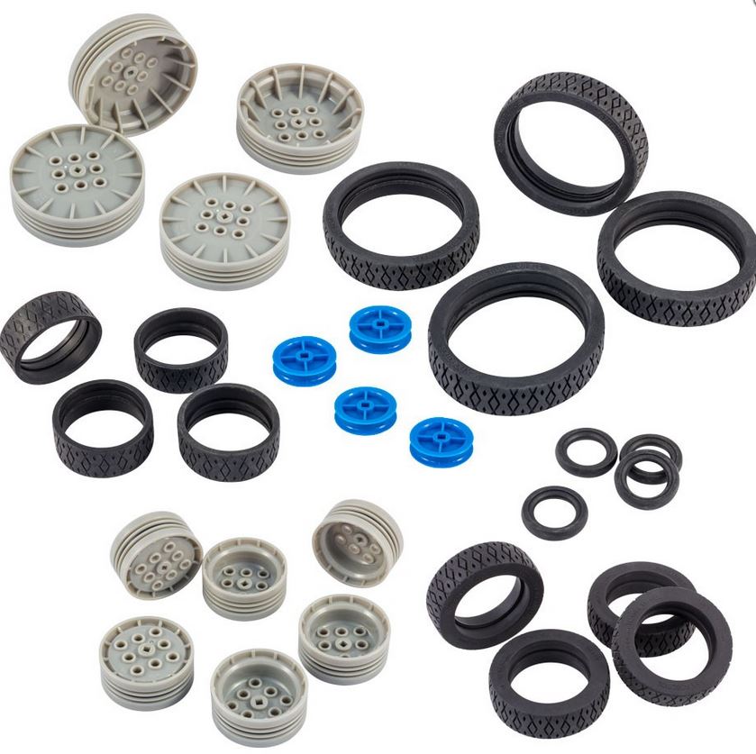 Vexrobotics: 200mm Travel Omni-Directional Wheel (2-pack) (228-2536)