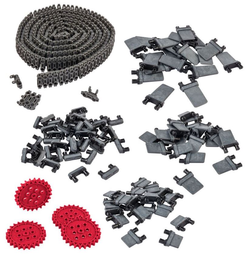 Vexrobotics: Tank Tread & Intake Kit (Red) (228-3948)