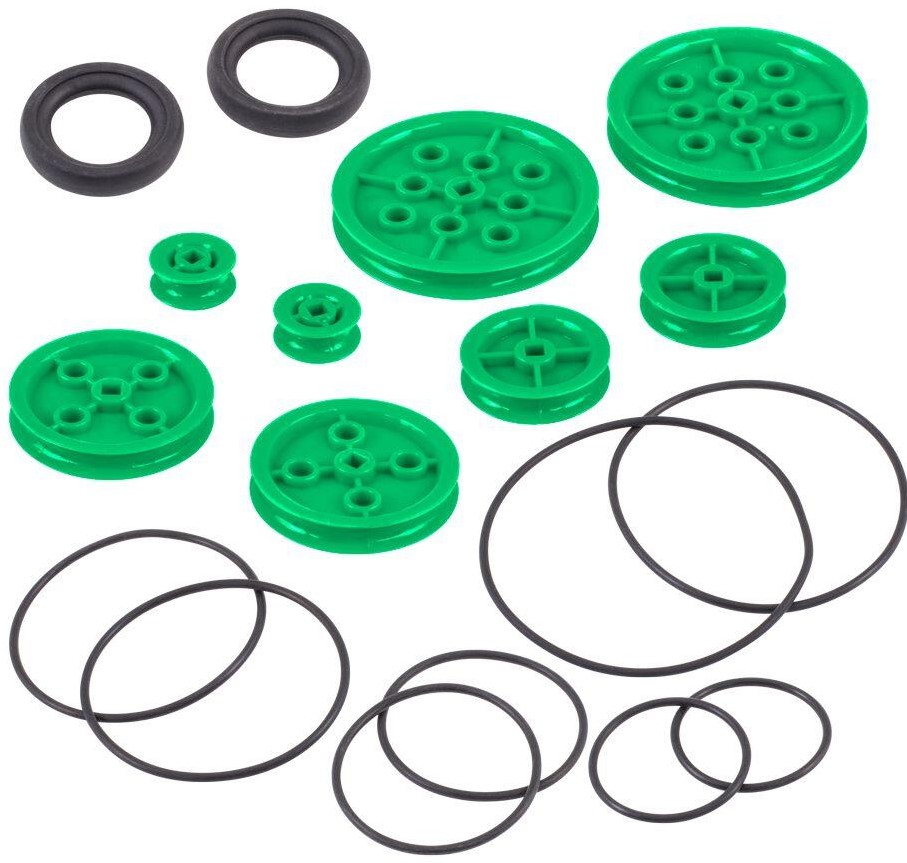 Vexrobotics: Pulley Base Pack (Green)(228-3836)