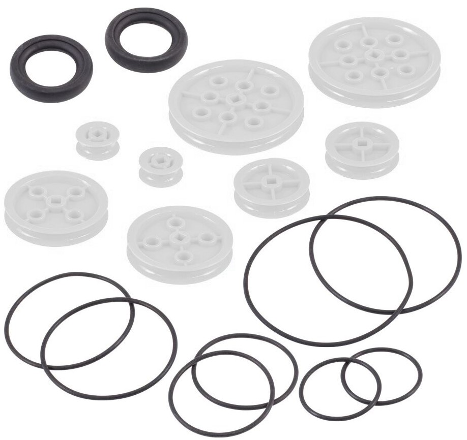 Vexrobotics: PULLEY BASE PACK (WHITE) (228-4386)