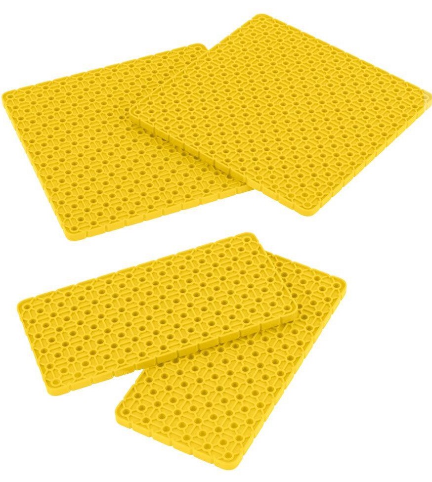 Vexrobotics: Plastic Shaft Base Pack (Yellow) (228-3822)