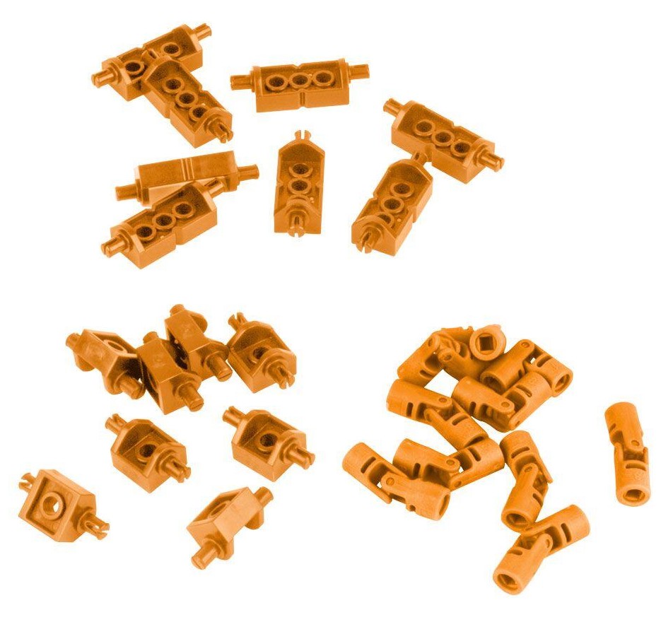 Vexrobotics: UNIVERSAL JOINT PACK (ORANGE) (228-4696)