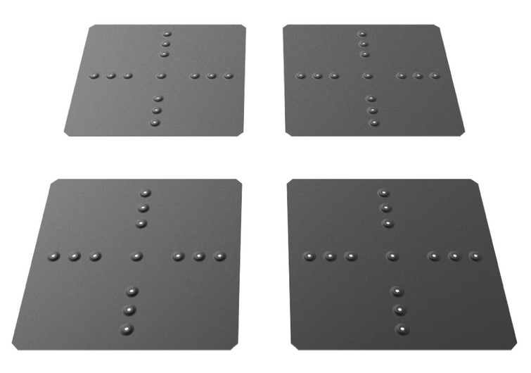 Vexrobotics: VRC Field Element Plates (4 Pack) (276-9091)