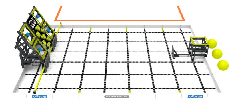 Vexrobotics: VIQRC Rapid Relay Full Game & Field Element Kit (228-8893)